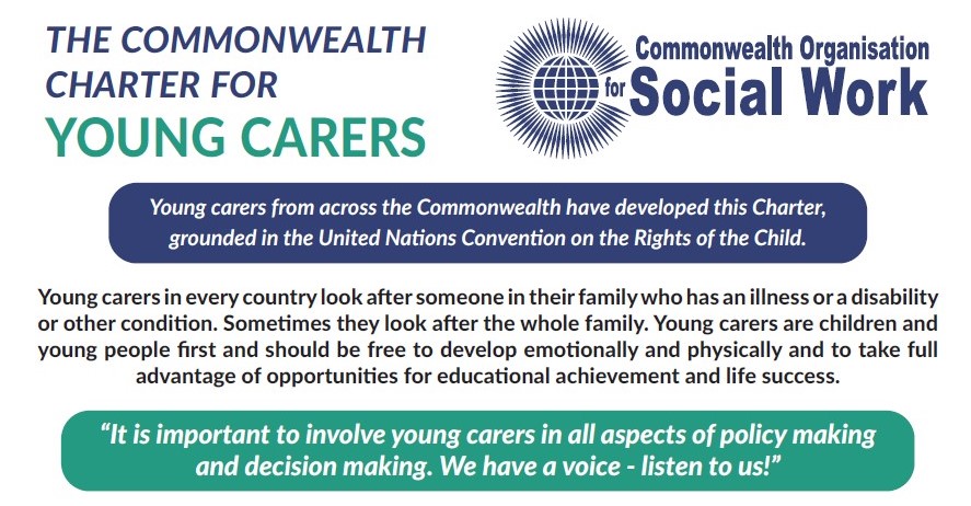 Commonwealth Charter for Young Carers – COSW